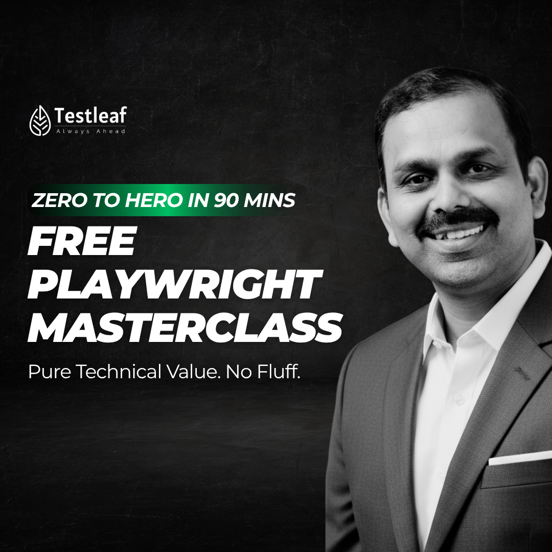 Playwright AI Masterclass Landing Page